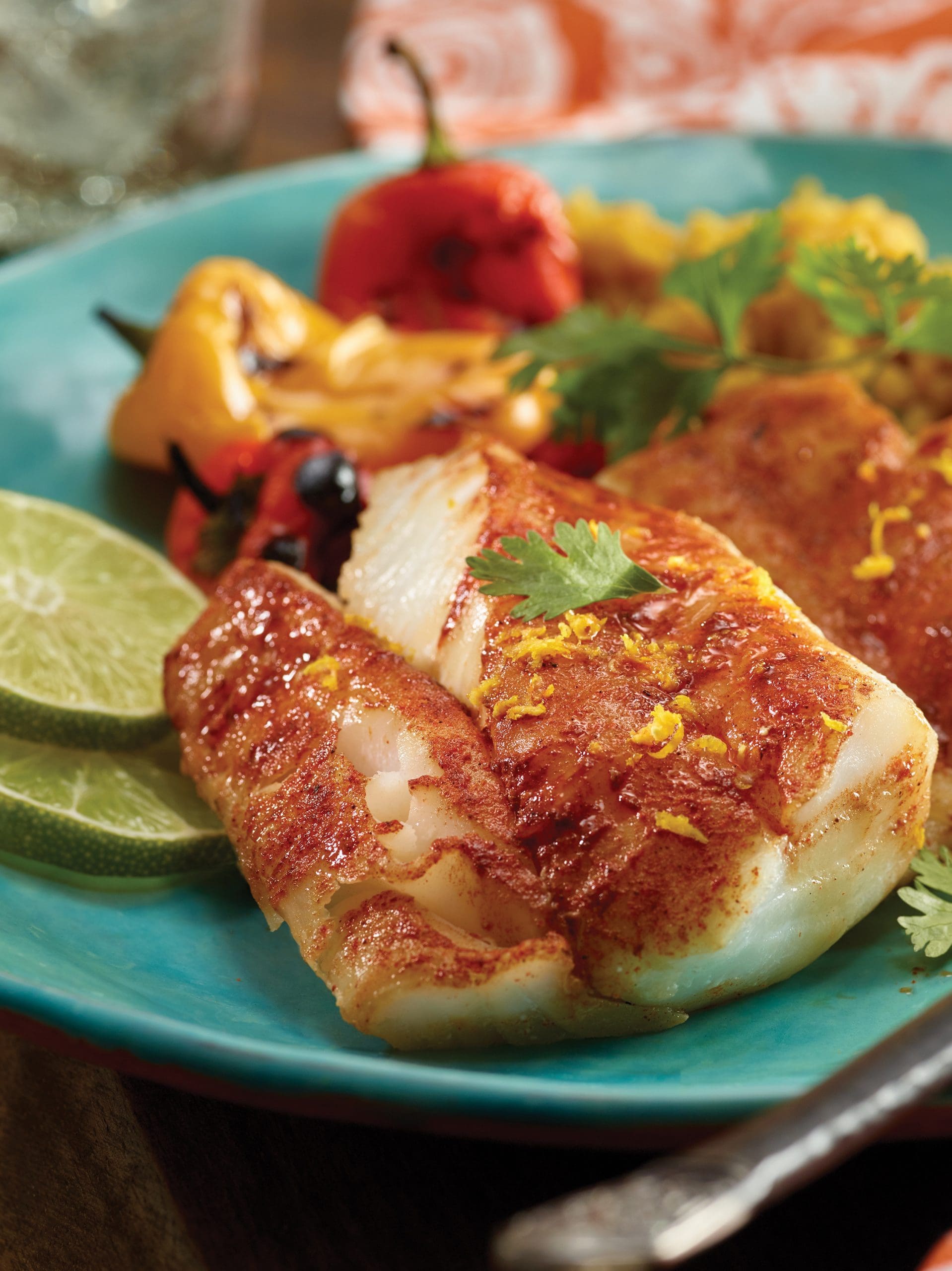 Adobo Rubbed Cod | Fish Recipes | Zallie Family Markets