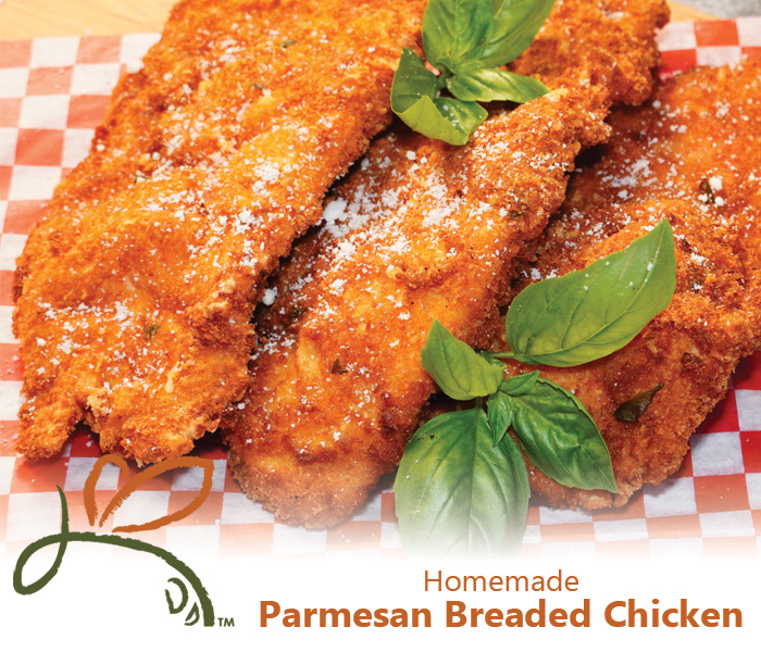 Homemade Parmesan Breaded Chicken | Zallie Family Markets