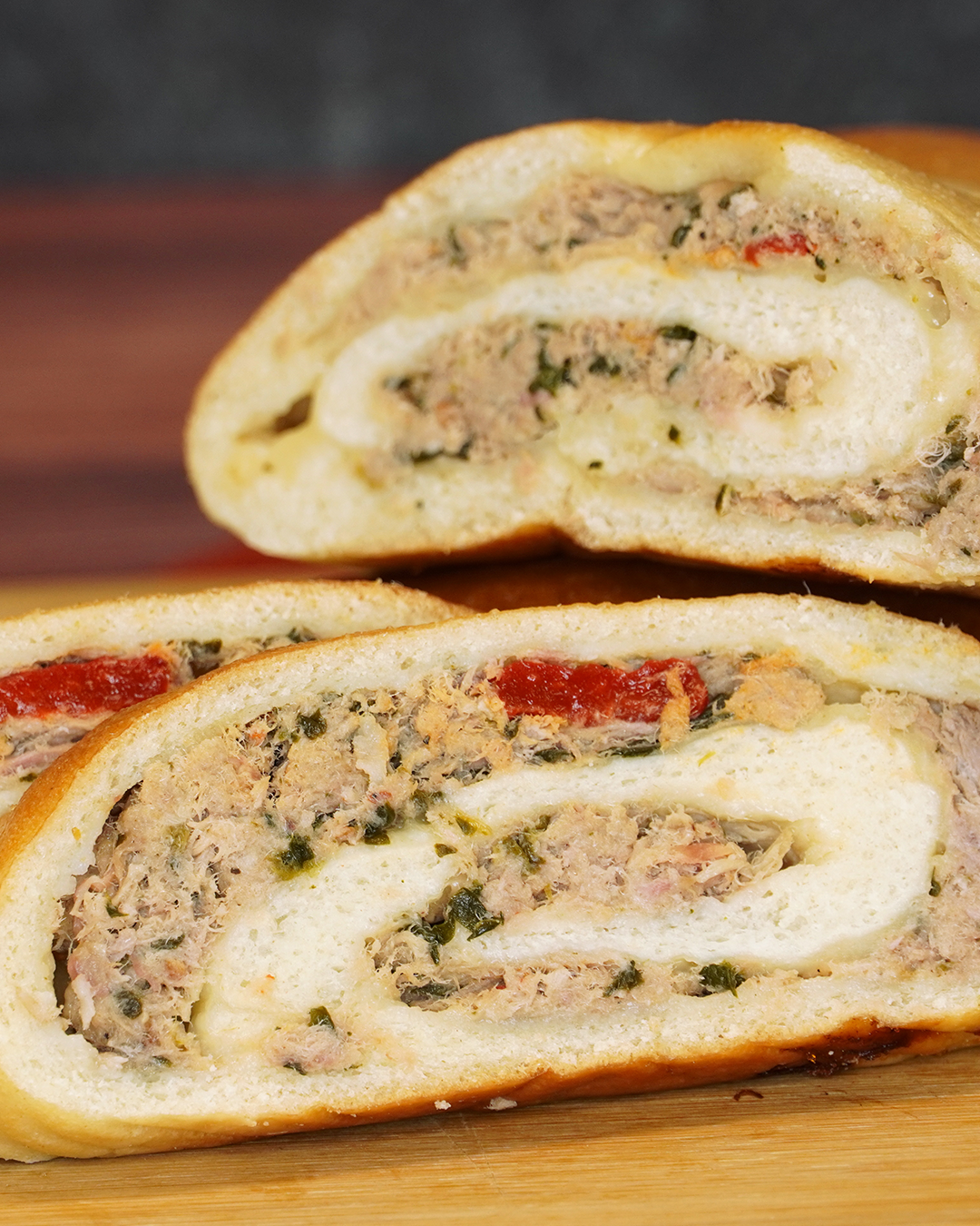 Homemade Pork Stromboli | Zallie Family Markets