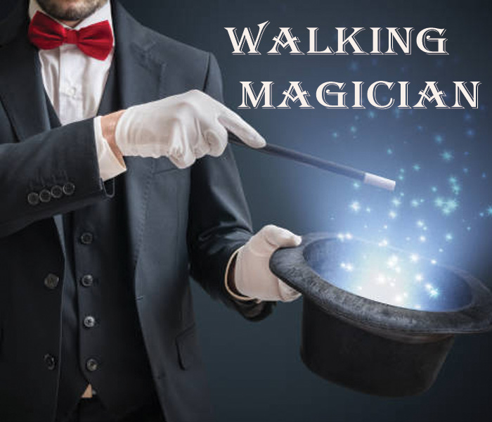 Walking Magician | Zallie Family Markets